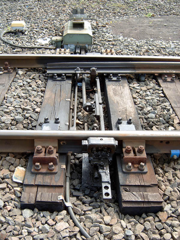 [V] Wie funktioniert ein Weichenhebel?